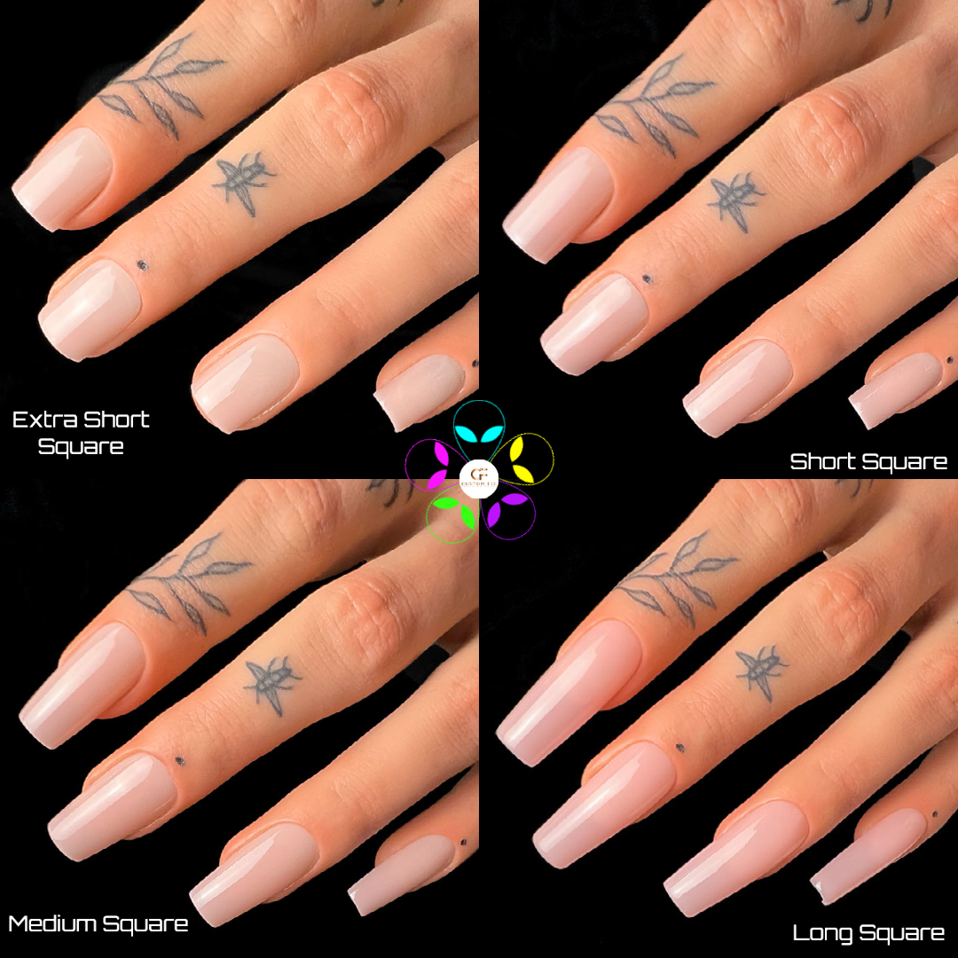 Shapes and Sizing |Custom Press-On Nails| – Custom Fix Nails