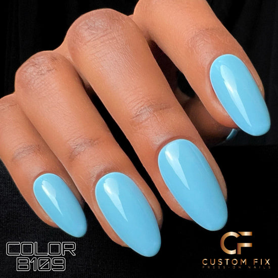 Basic Fix (Blue) |Custom Press-On Nails| – Custom Fix Nails